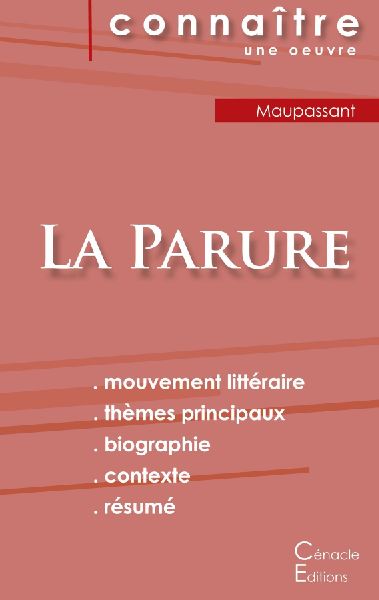 Fiche de lecture La Parure de Guy de Maupassant (Analyse littéraire de ...